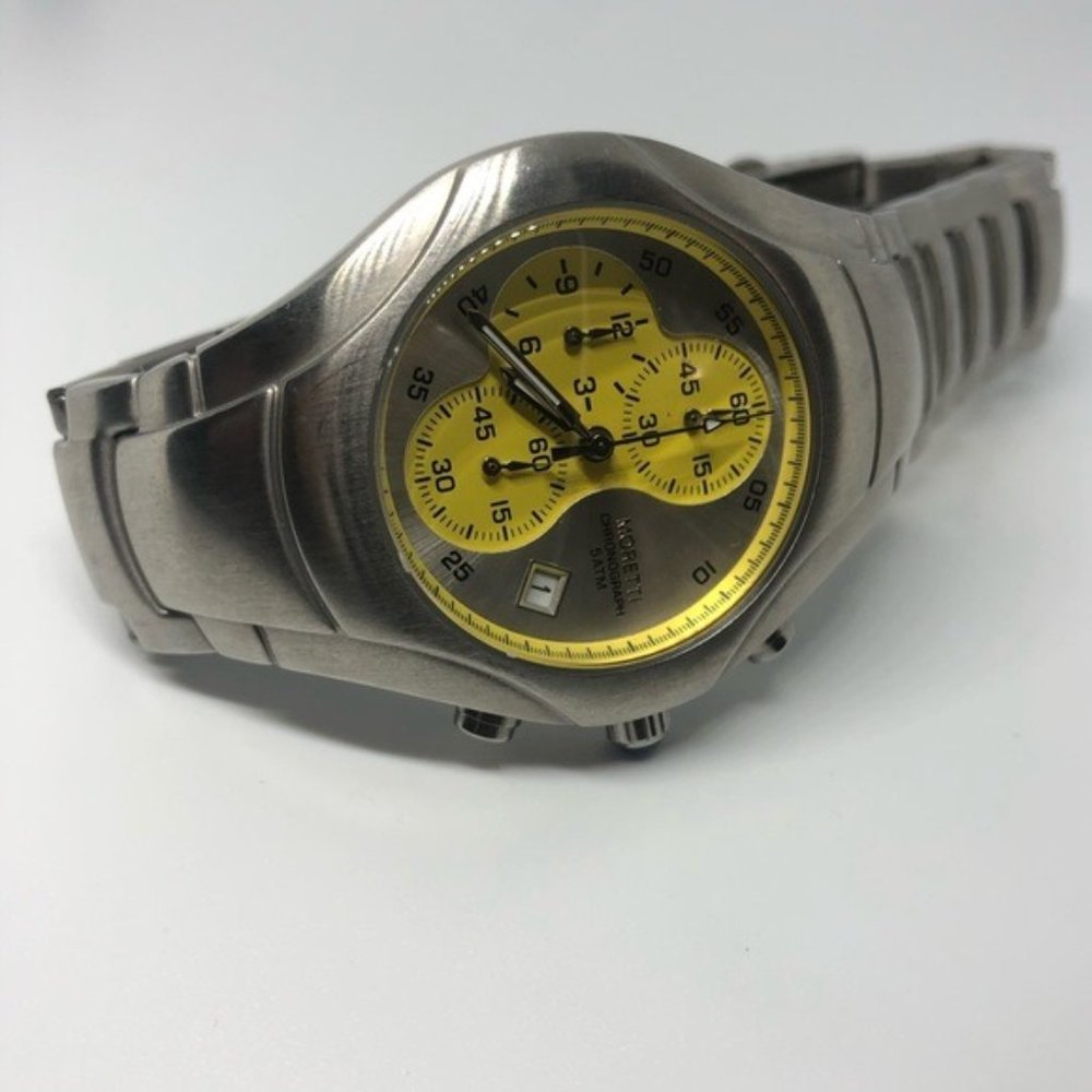 Vintage Gianni Moretti Watch Chronograph 5atm - Gem